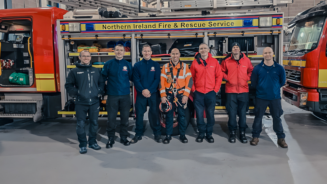 Delivering Rope Rescue Training at NIFRS’s New Cookstown Facility ...